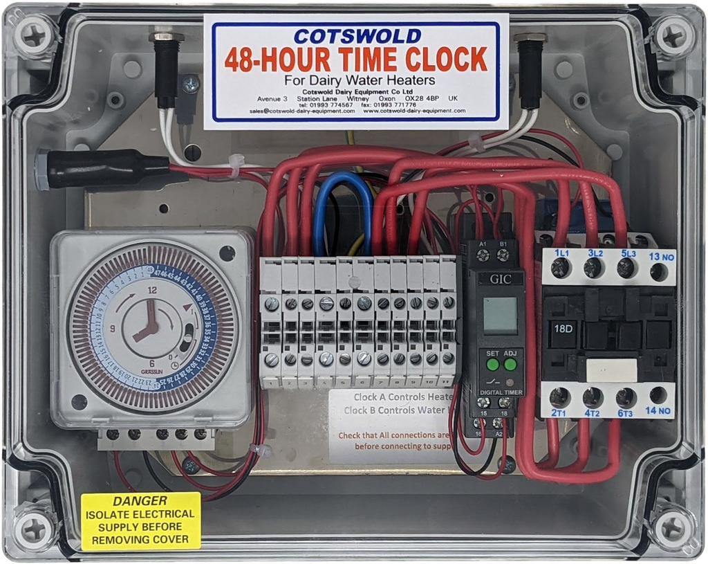 Timer clock 48Hour Inc Contactor – daws-stores