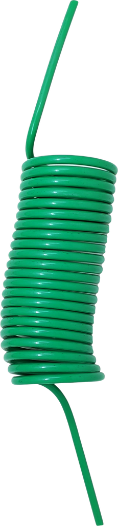Retractable coil - no fittings (green) – daws-stores