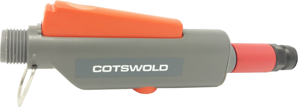 Teat spray gun body only. Push fit connector – daws-stores